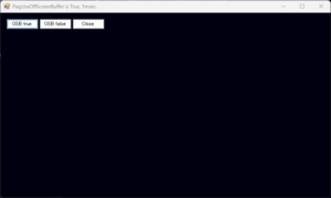 オフスクリーンバッファでビットマップをピクチャボックスに表示する | GazoYaro
