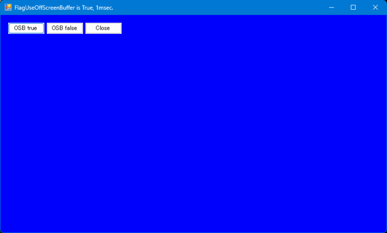 オフスクリーンバッファでビットマップをピクチャボックスに表示する | GazoYaro
