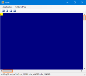 スクロールビューのスクロール量をSet/Getする(Windows Forms) | GazoYaro